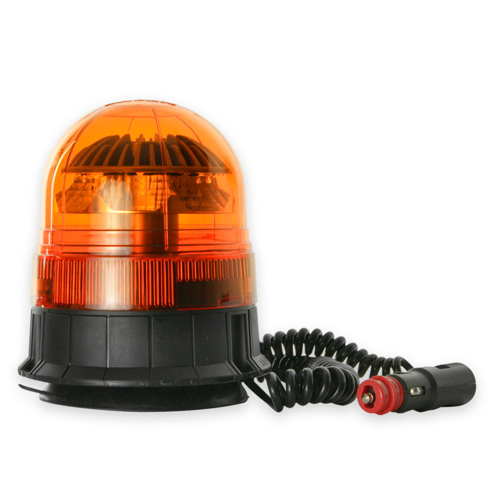 LED-Rundumleuchte mit Magnetfuß, Ø 144 mm